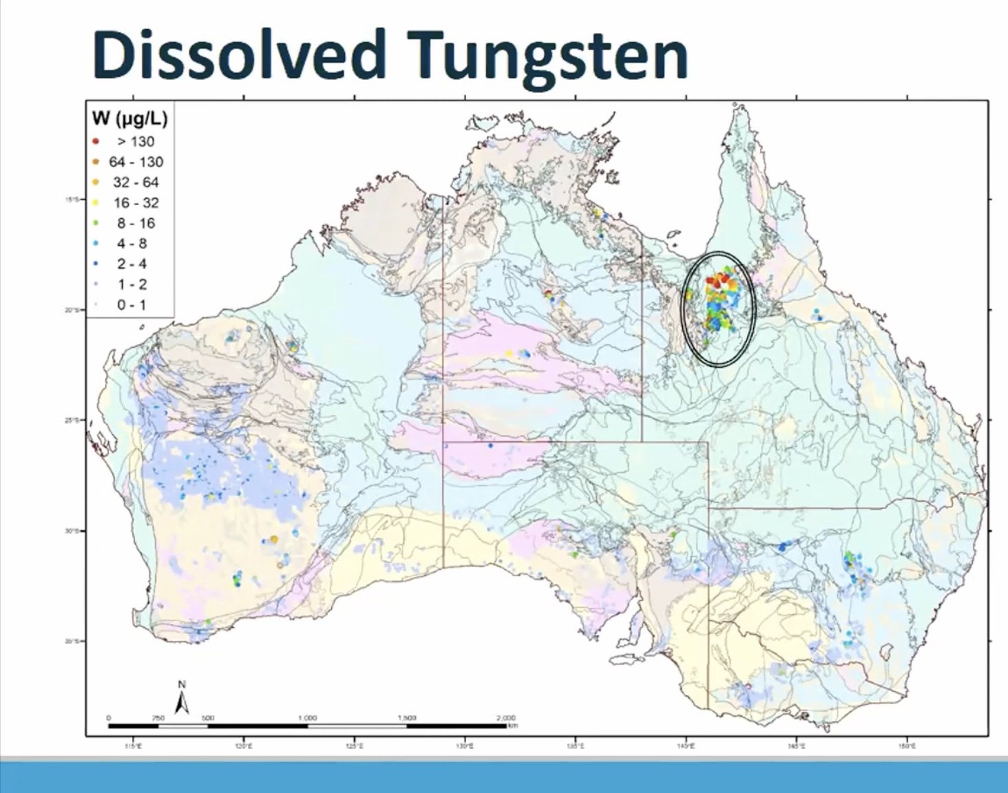 Eastern Isa hydrogeochem highlights tungsten — Precompetitive Review