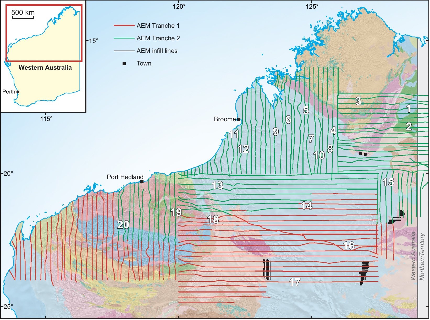 AusAEM2 interpretation from 20 locations in WA loaded with news for ...